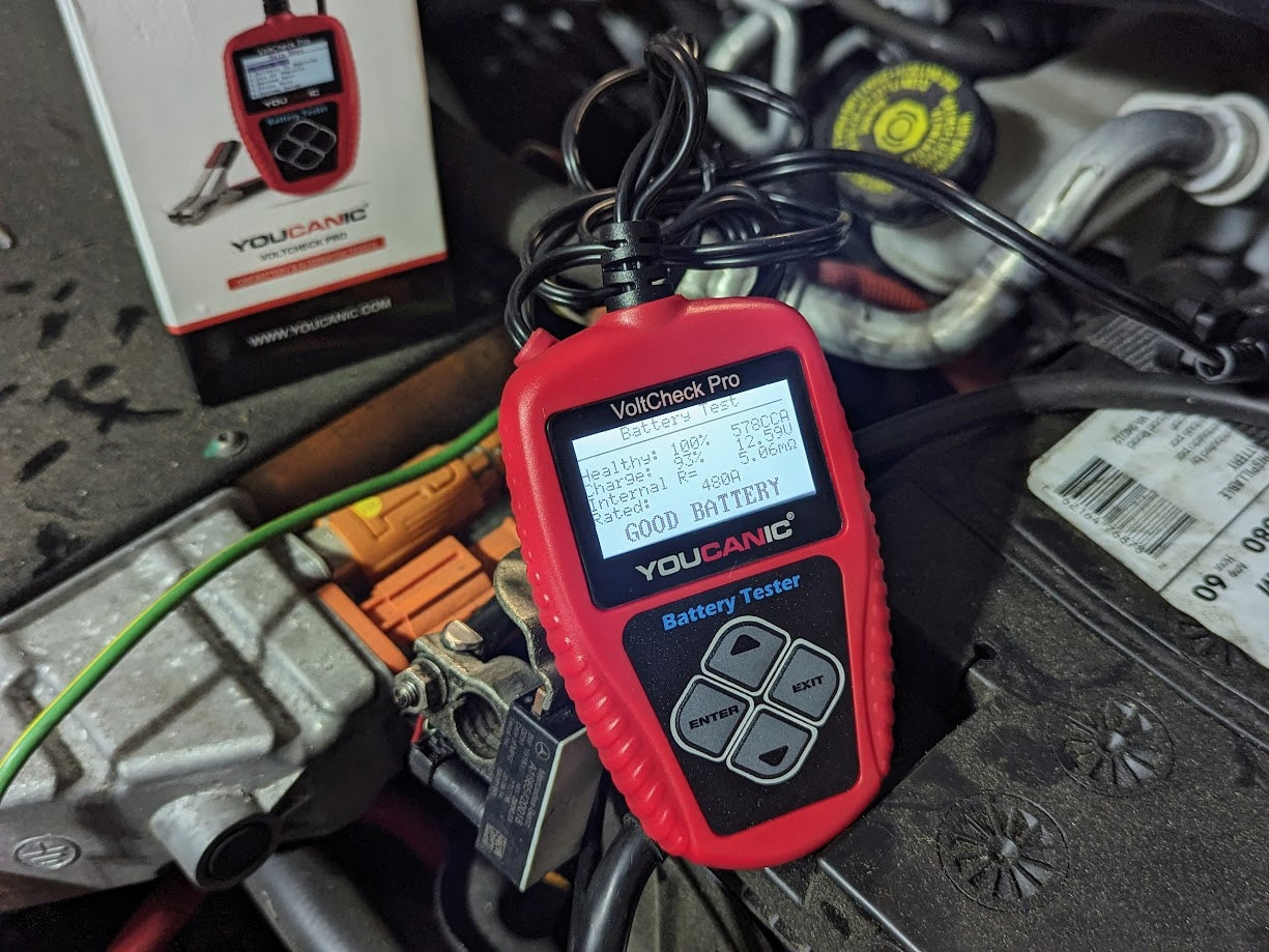 YOUCANIC Digital Battery & Charging System Tester | Analyzer Auto Tool